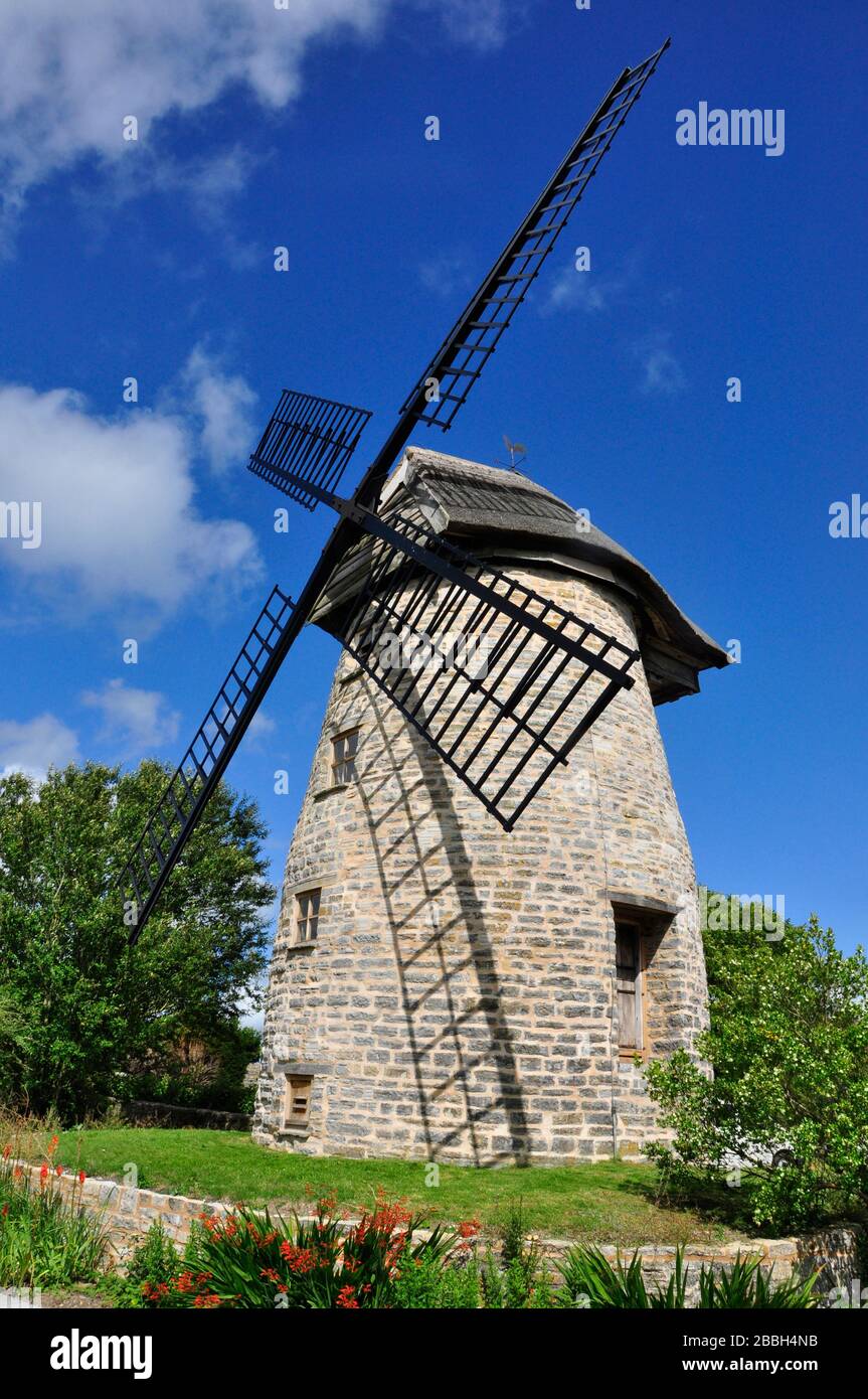 Windmill,Stembridge Tower Mill the last thatched windmill in England ...