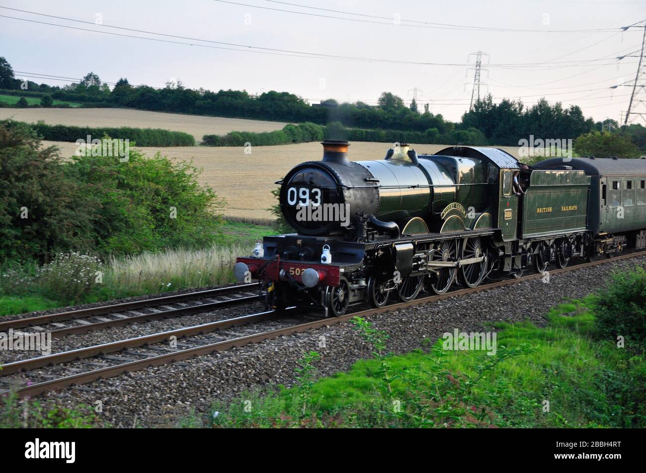 Castle class steam locomotive hi-res stock photography and images - Alamy