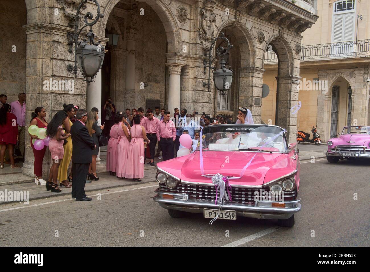 Cuban style wedding, Havana, Cuba Stock Photo - Alamy