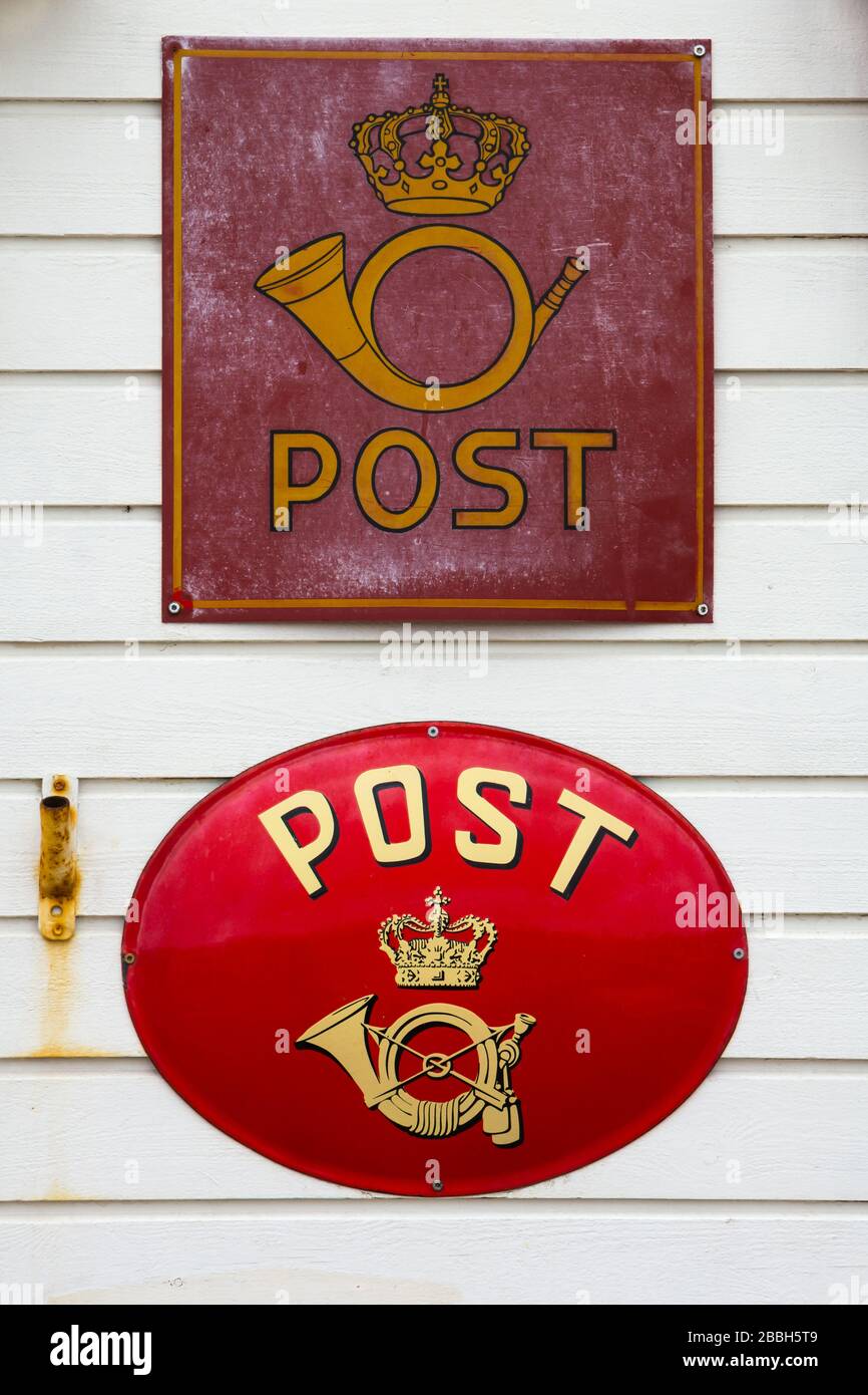 Post office logo hi-res stock photography and images - Alamy
