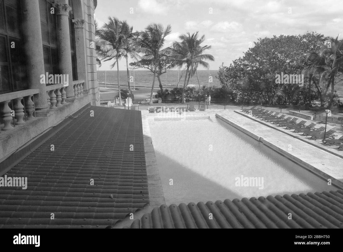 Swimming pool Hotel National Havana Cuba Stock Photo - Alamy
