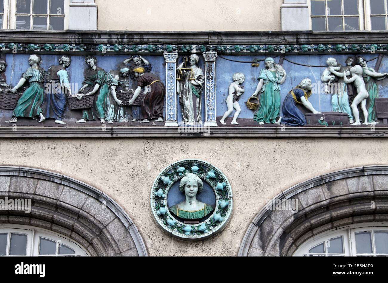 Sunlight Chambers at Essex Quay in the city centre of Dublin Stock ...