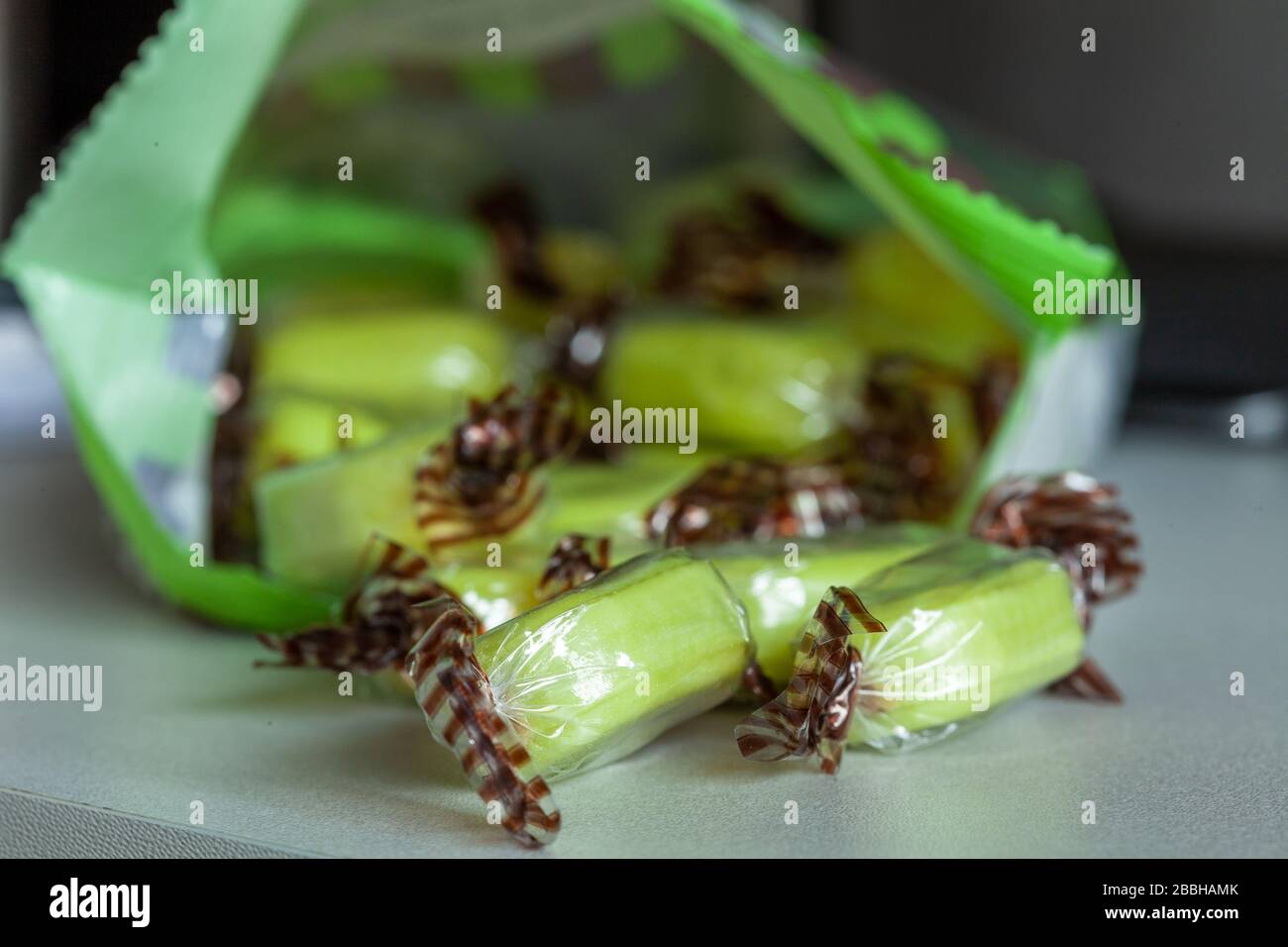 Open packet of sweets hi-res stock photography and images - Alamy