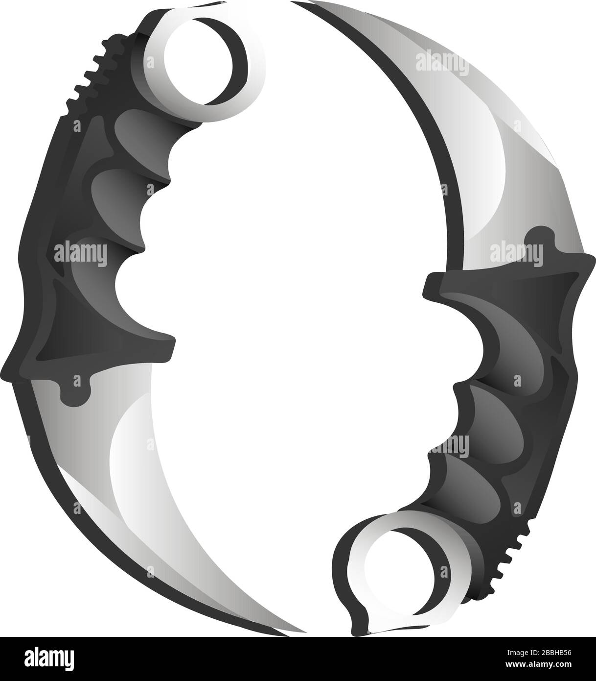 Karambit Cut Out Stock Images & Pictures - Alamy