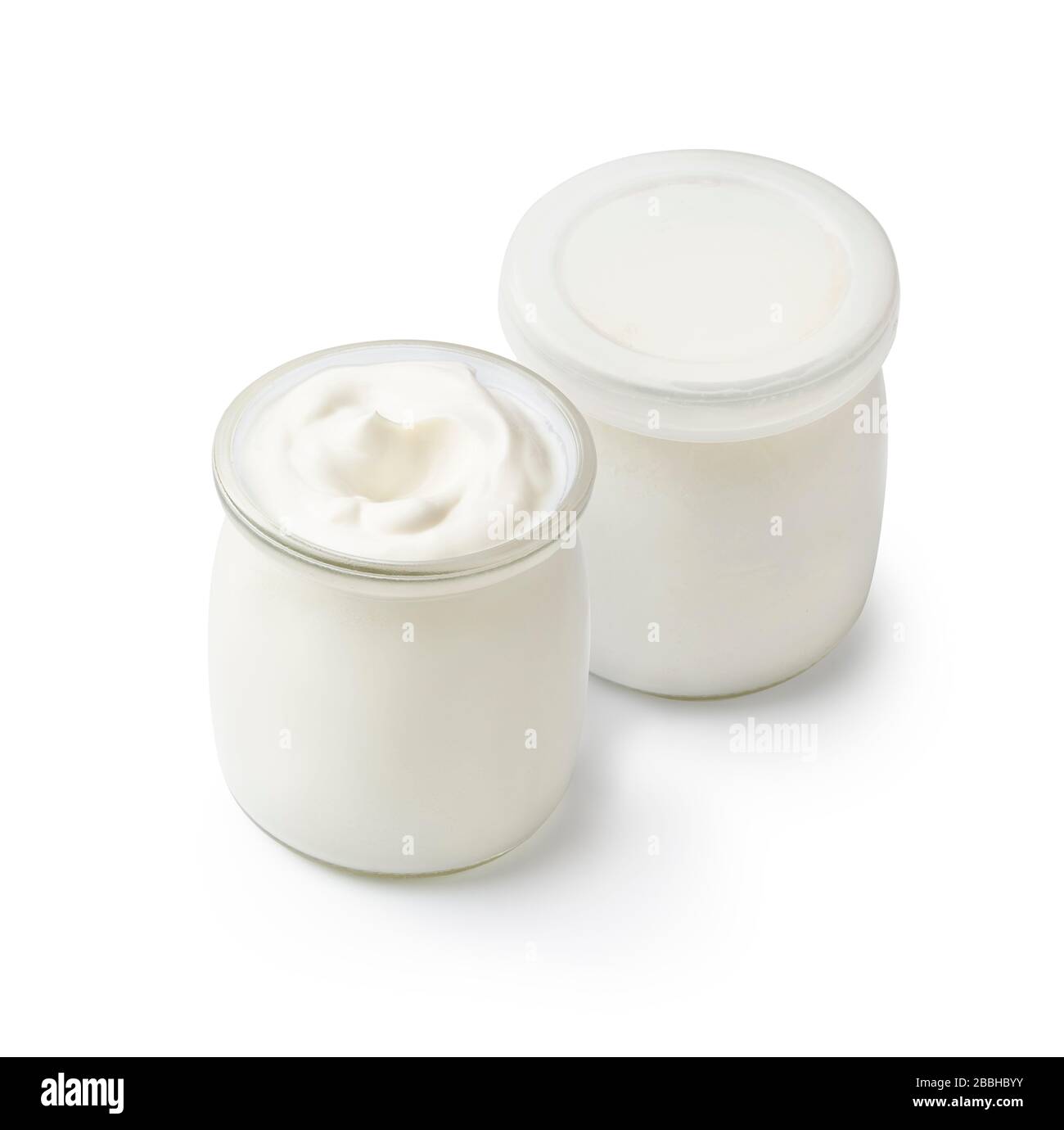 Yogurt plain container hi-res stock photography and images - Alamy