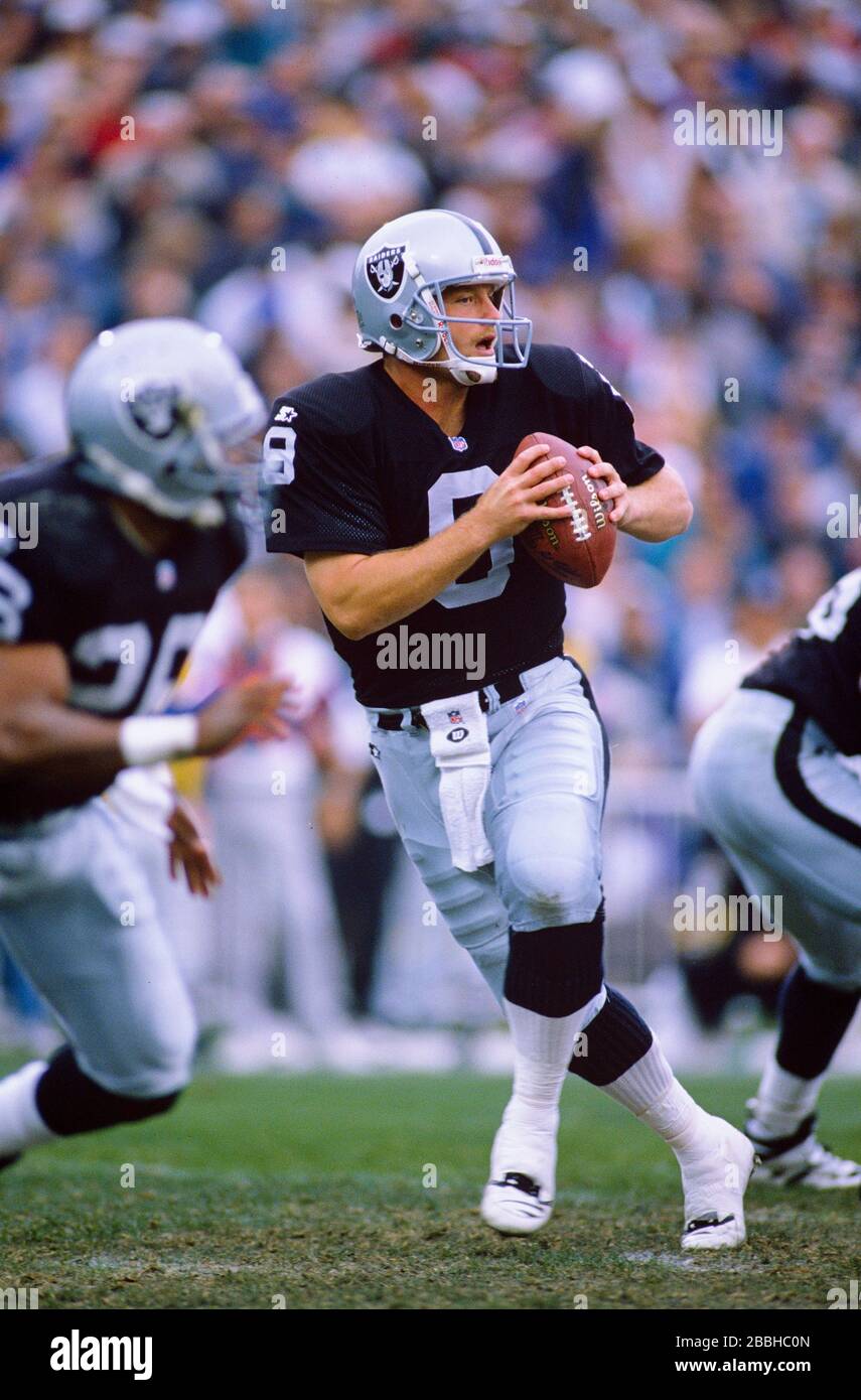 Billy Joe Hobert Oakland Raiders Stock Photo - Alamy