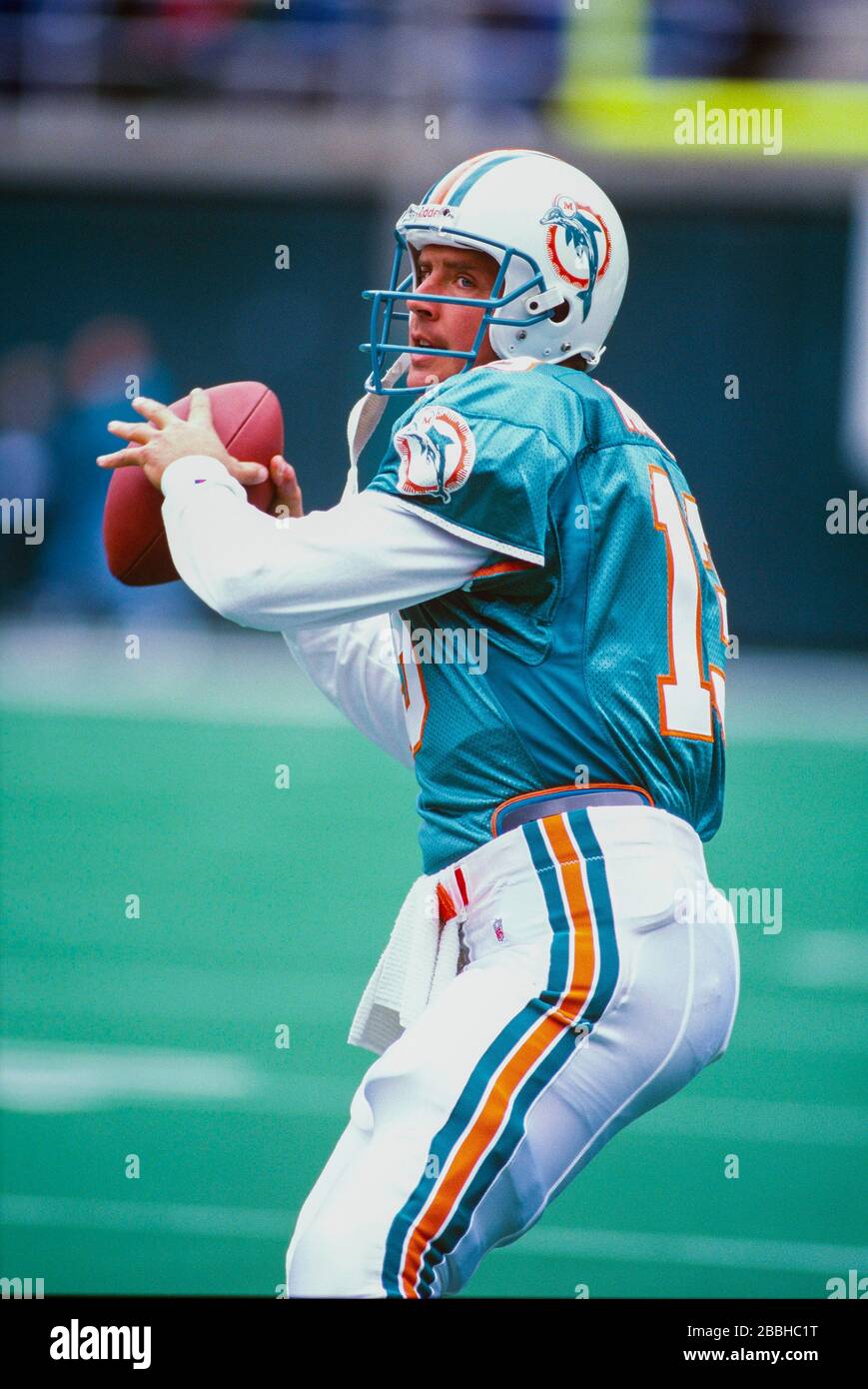 Dan Marino 0f the Miami Dolphins Stock Photo - Alamy
