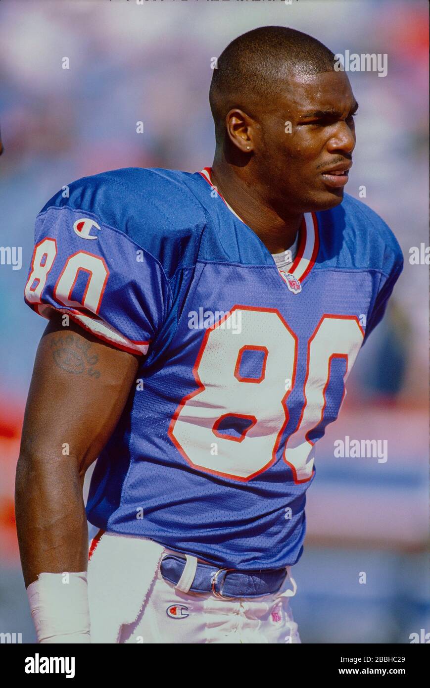 Eric Moulds of the Buffalo Bills Stock Photo Alamy