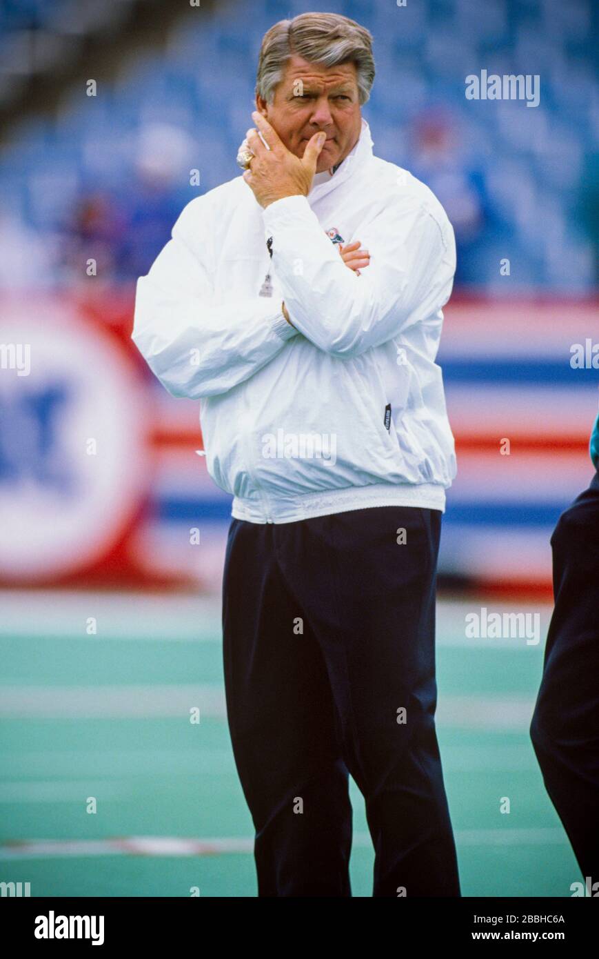 Jimmy Johnson of the Miami Dolphins Stock Photo - Alamy