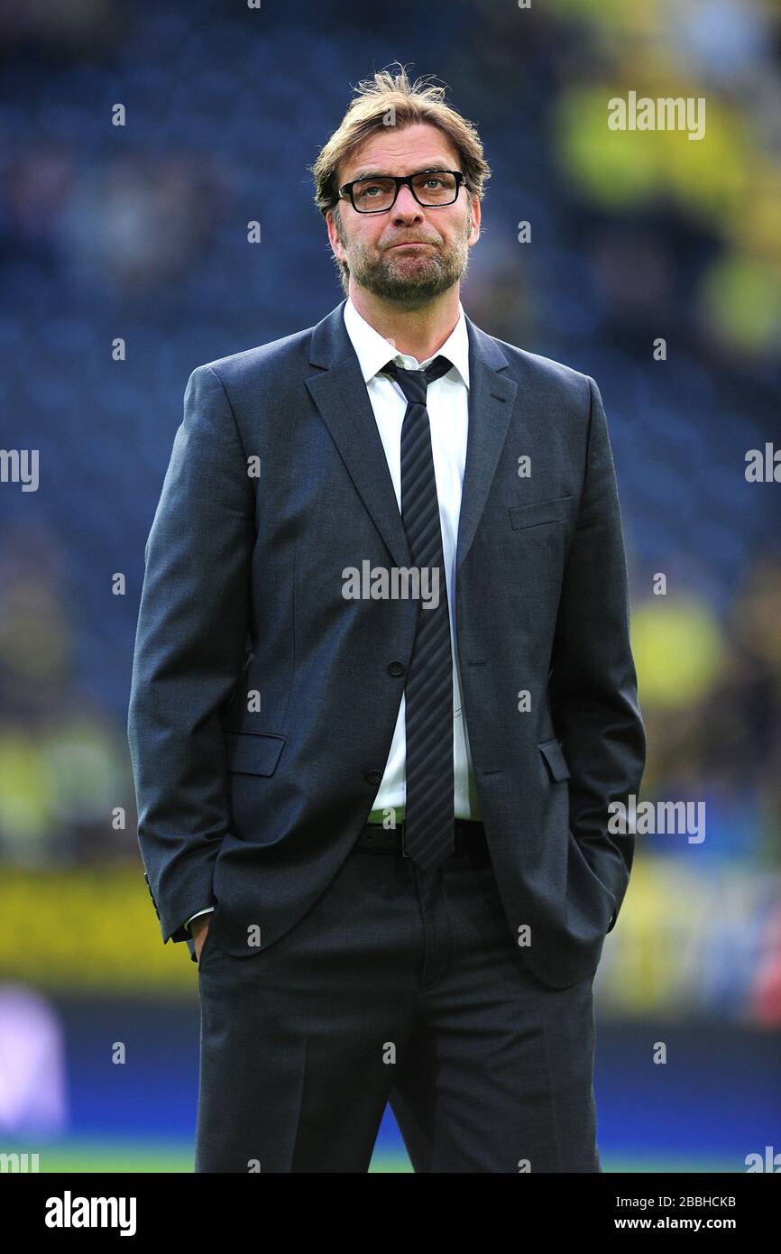 Borussia Dortmund coach Jurgen Klopp Stock Photo - Alamy