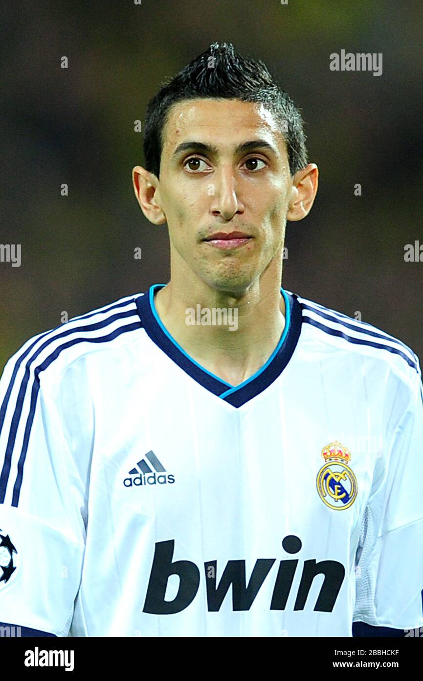 Angel di Maria, Real Madrid Stock Photo - Alamy