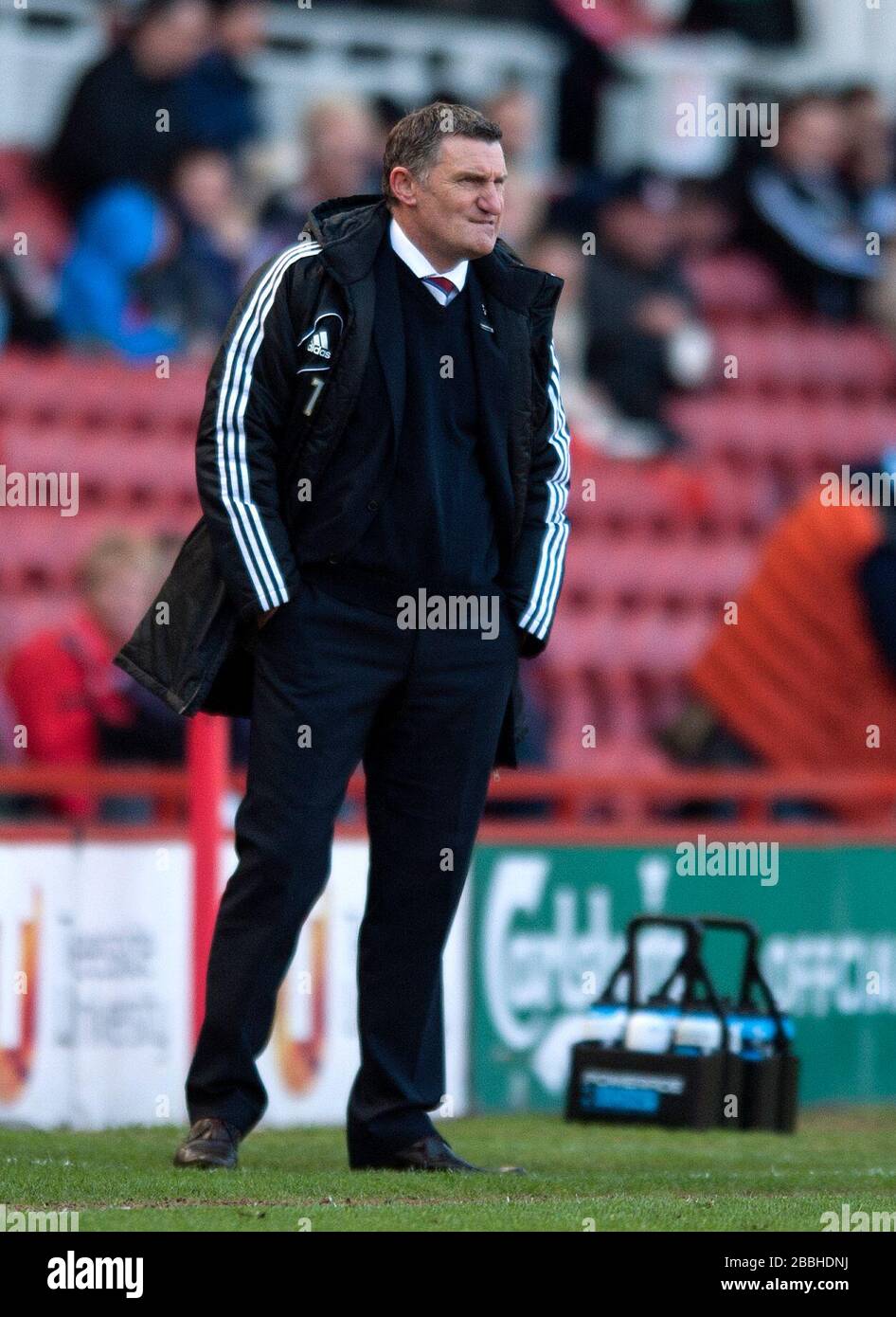 Middlesbrough's manager Tony Mowbray Stock Photo - Alamy