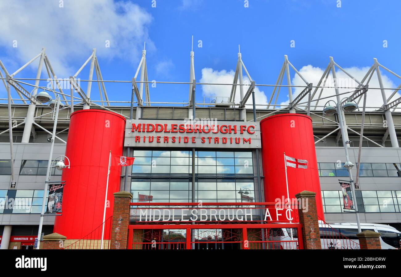 General view of the Riverside Stadium Stock Photo - Alamy