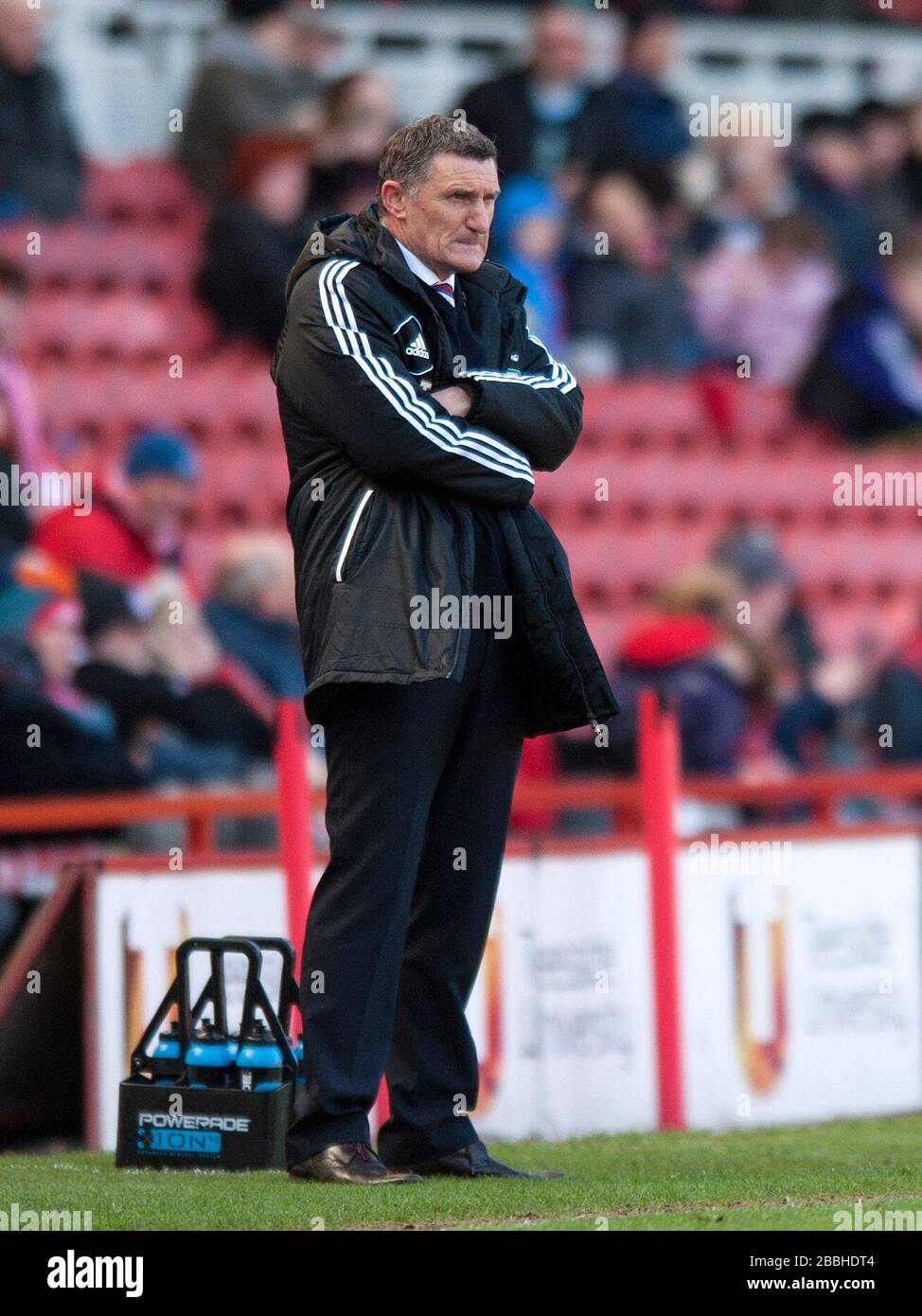 Middlesbrough's manager Tony Mowbray Stock Photo - Alamy