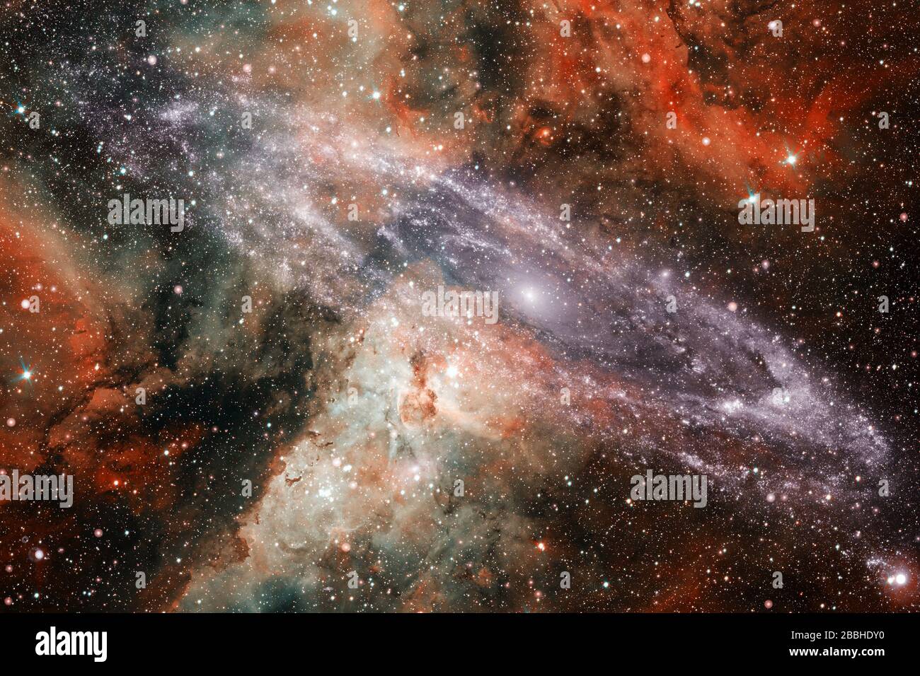 Awesome space background. Elements of this image furnished by NASA ...