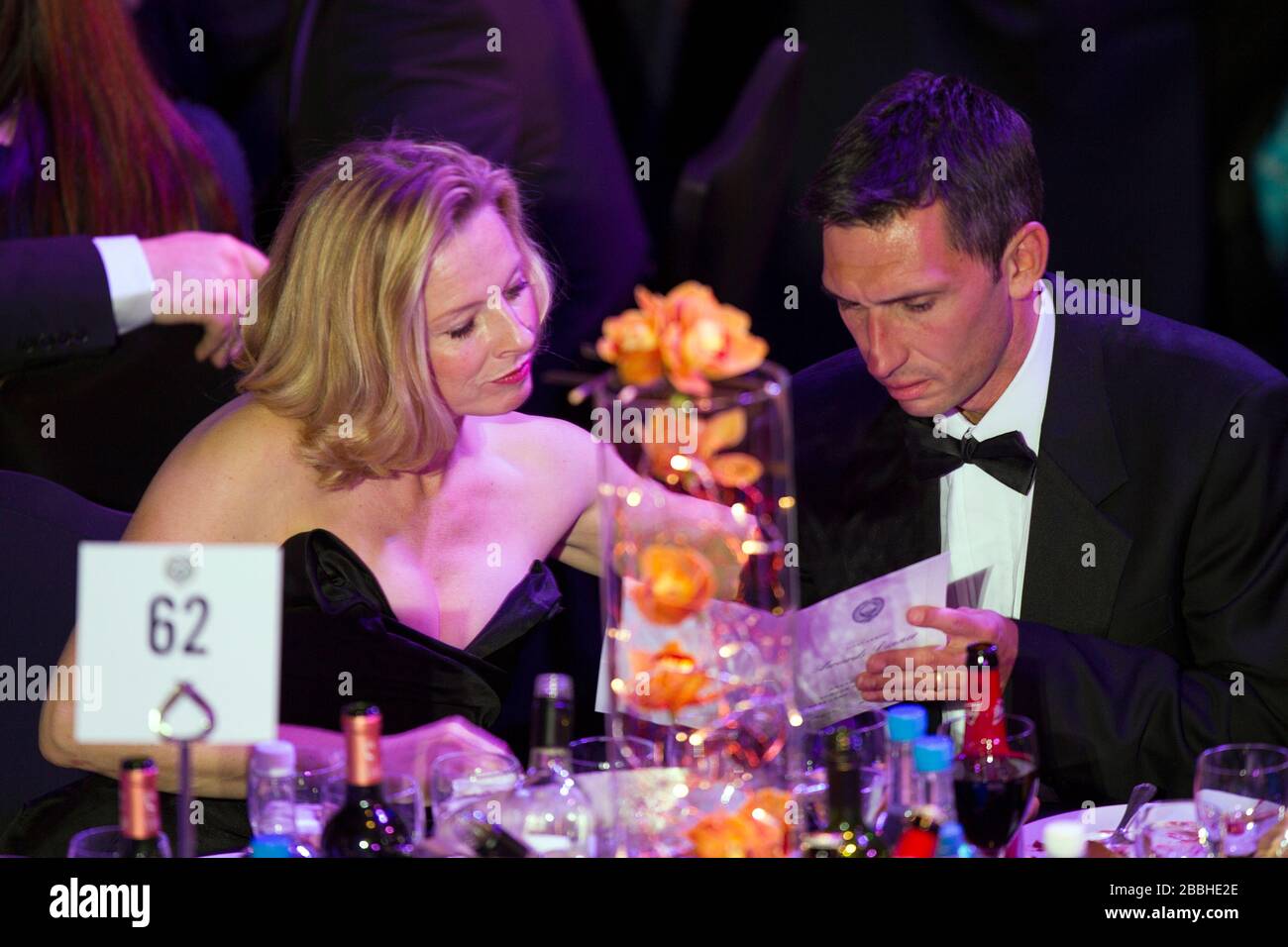 Diana Law and Chris Casper during the PFA Player of the Year Awards ...