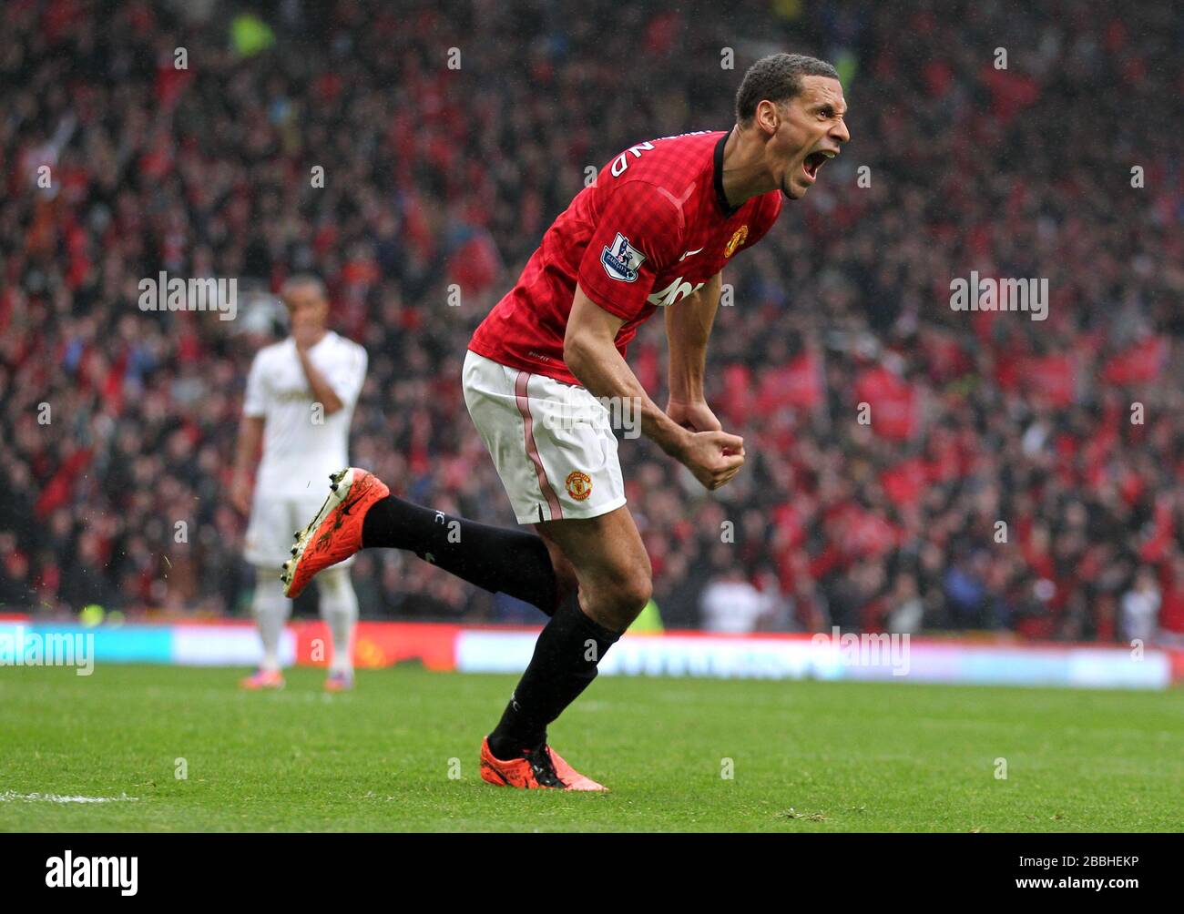 Rio ferdinand manchester united goal hi-res stock photography and ...