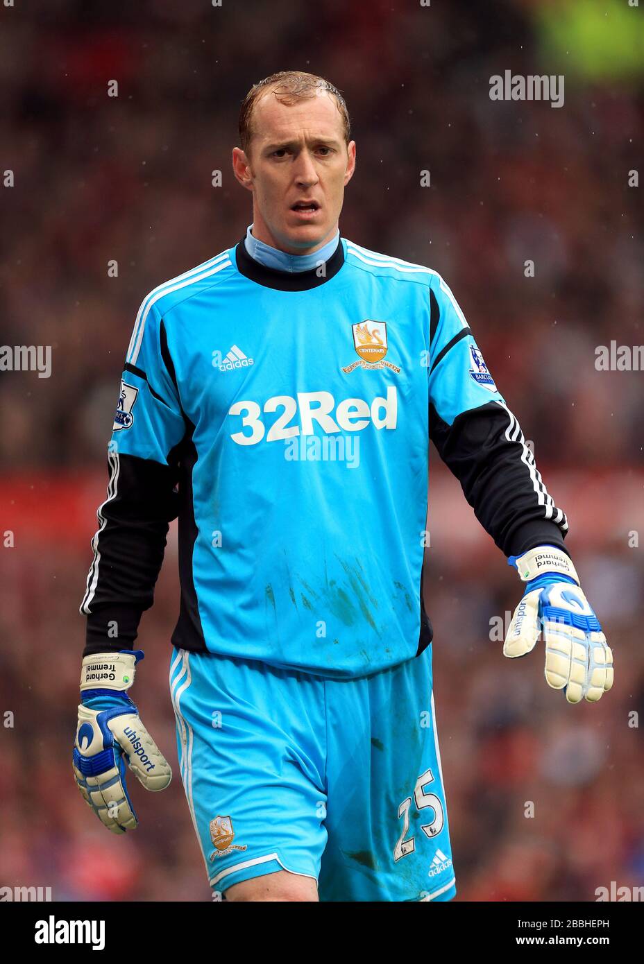 Swansea goalkeeper gerhard tremmel hi-res stock photography and images ...