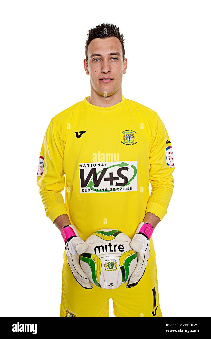 Yeovil Town goalkeeper Marek Stech Stock Photo - Alamy