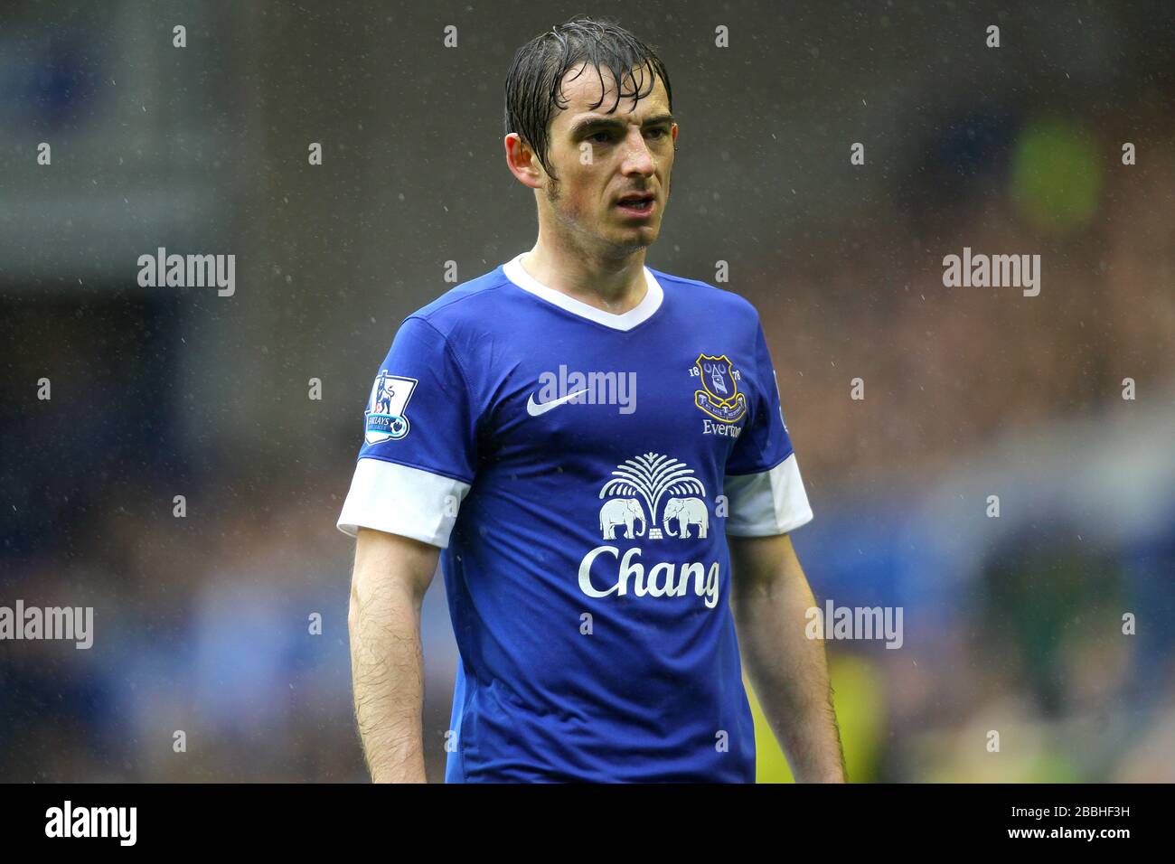 Leighton Baines, Everton Stock Photo - Alamy