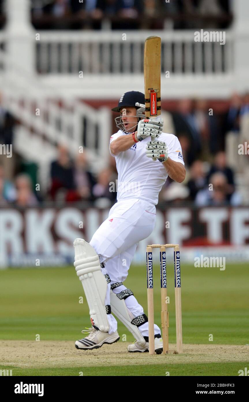 England's Nick Compton bats Stock Photo - Alamy
