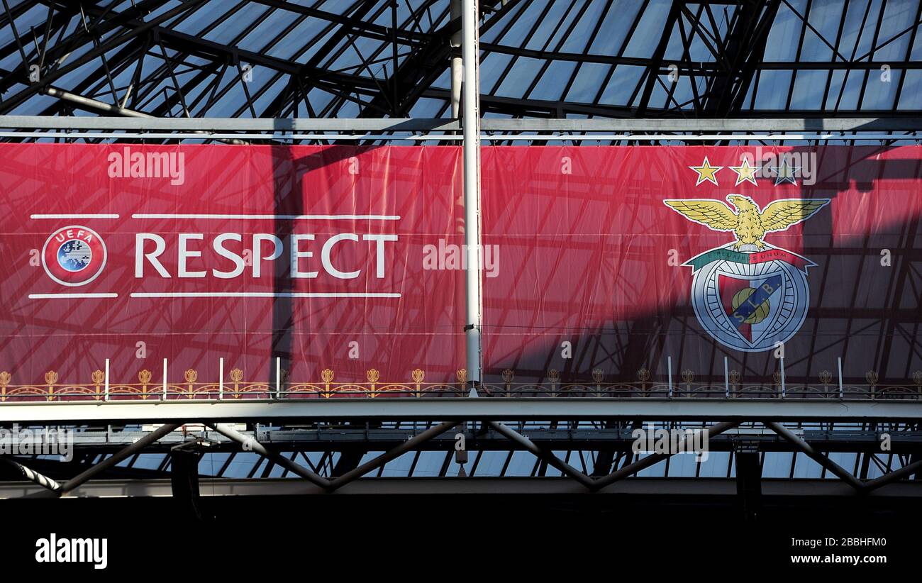 Uefa respect banner hi-res stock photography and images - Alamy