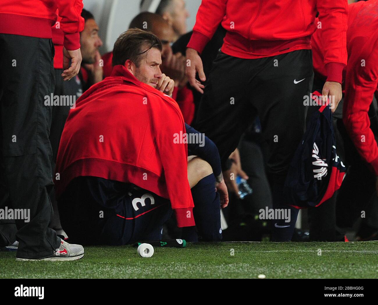 David beckham paris saint germain psg hi-res stock photography and ...