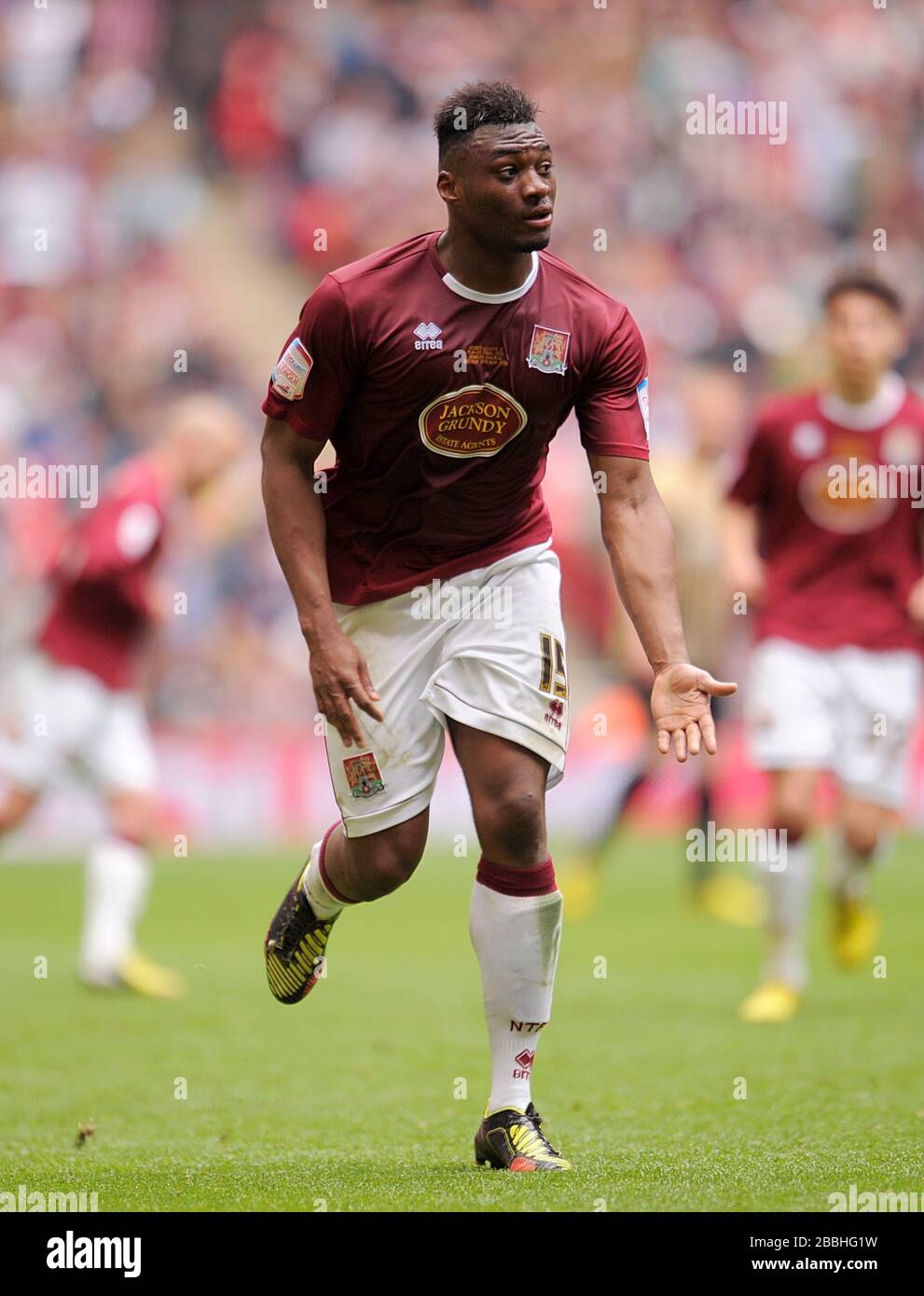 Nathan Cameron, Northampton Town Stock Photo - Alamy