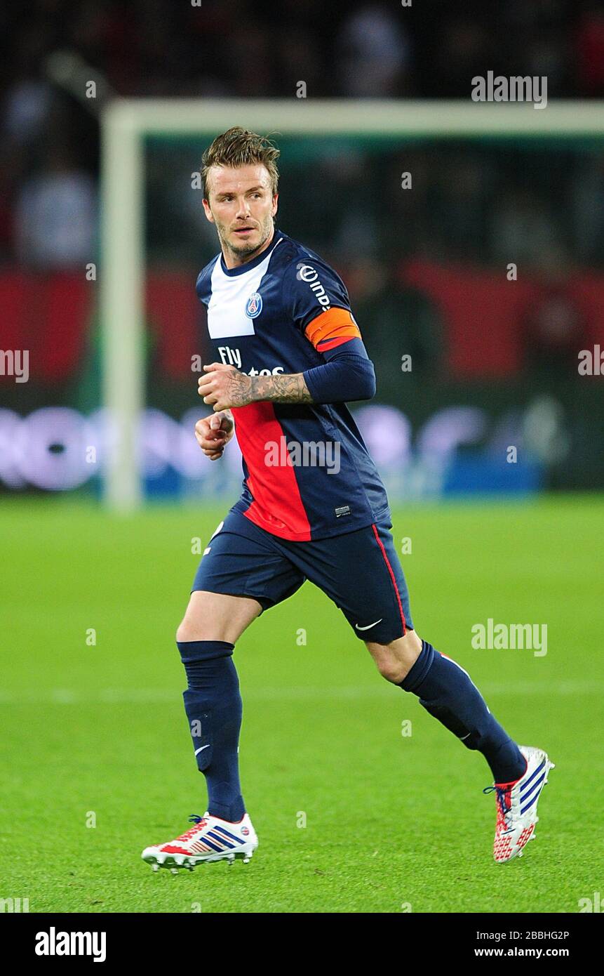 David Beckham, Paris Saint Germain Stock Photo - Alamy