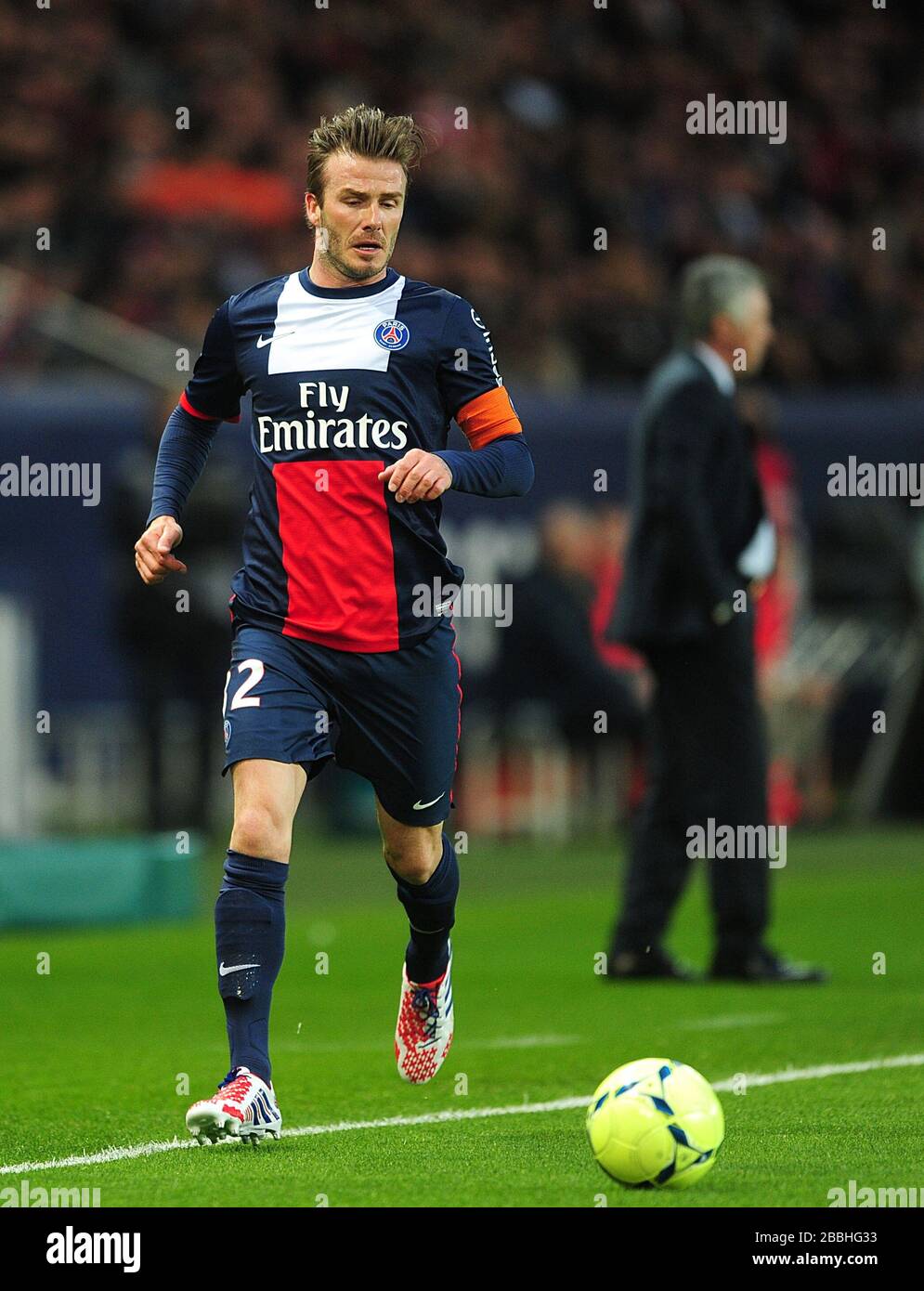 David Beckham, Paris Saint Germain Stock Photo - Alamy