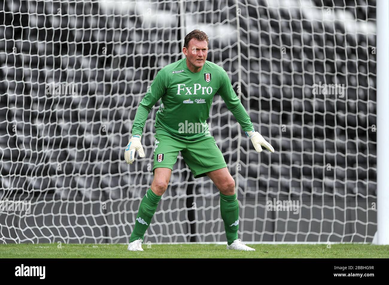 Dave Beasant, Fulham goalkeeper Stock Photo - Alamy