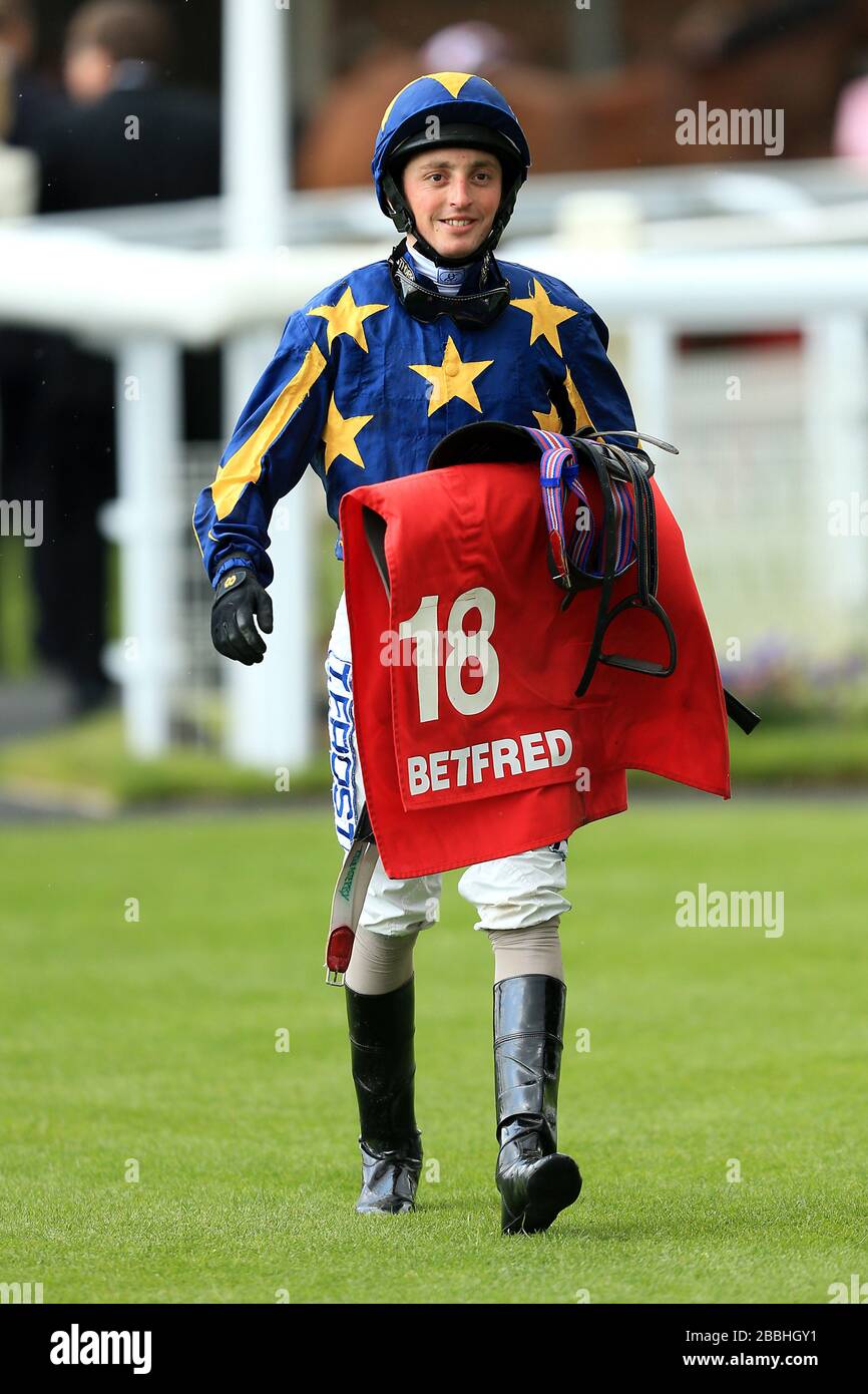 Jockey Duran Fentiman Stock Photo - Alamy