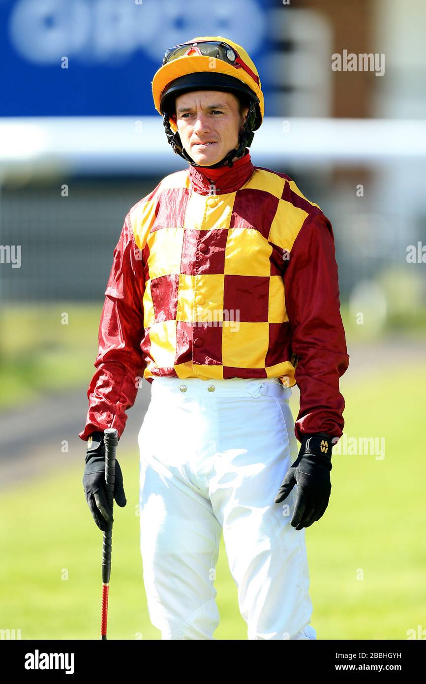 Jockey David Allan Stock Photo - Alamy