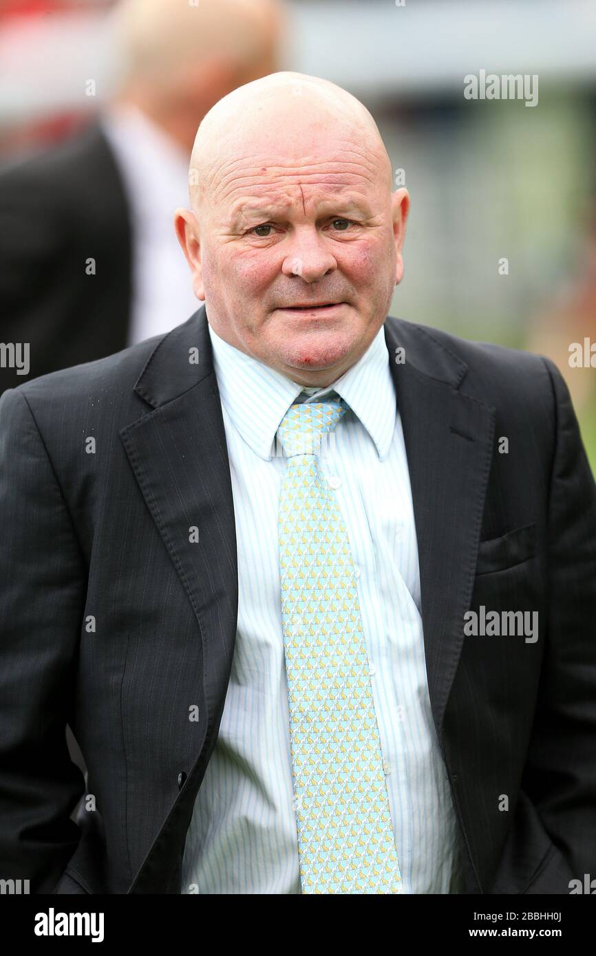Trainer David Nicholls Stock Photo - Alamy