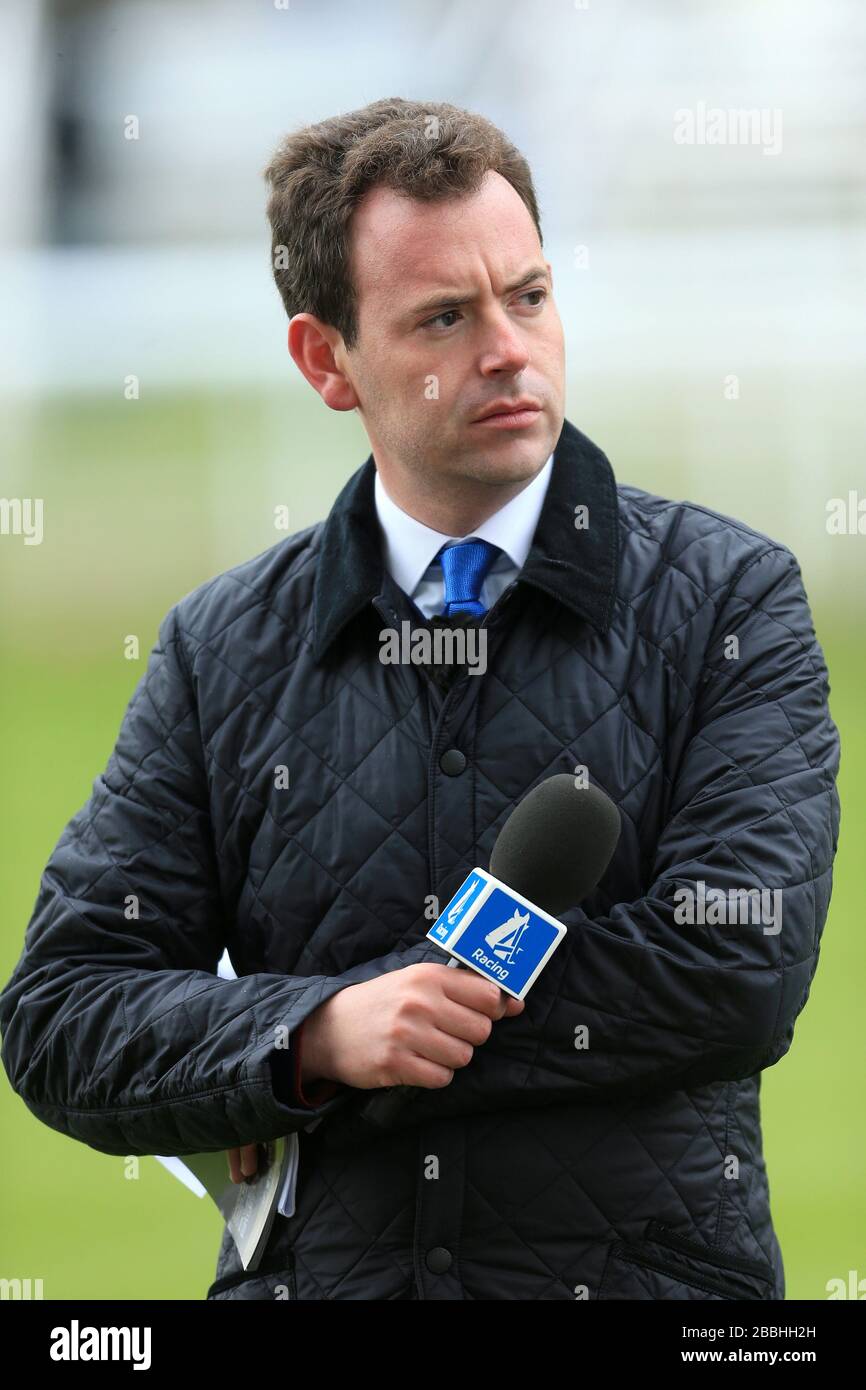Nick Luck, Channel Four horse racing presenter Stock Photo - Alamy