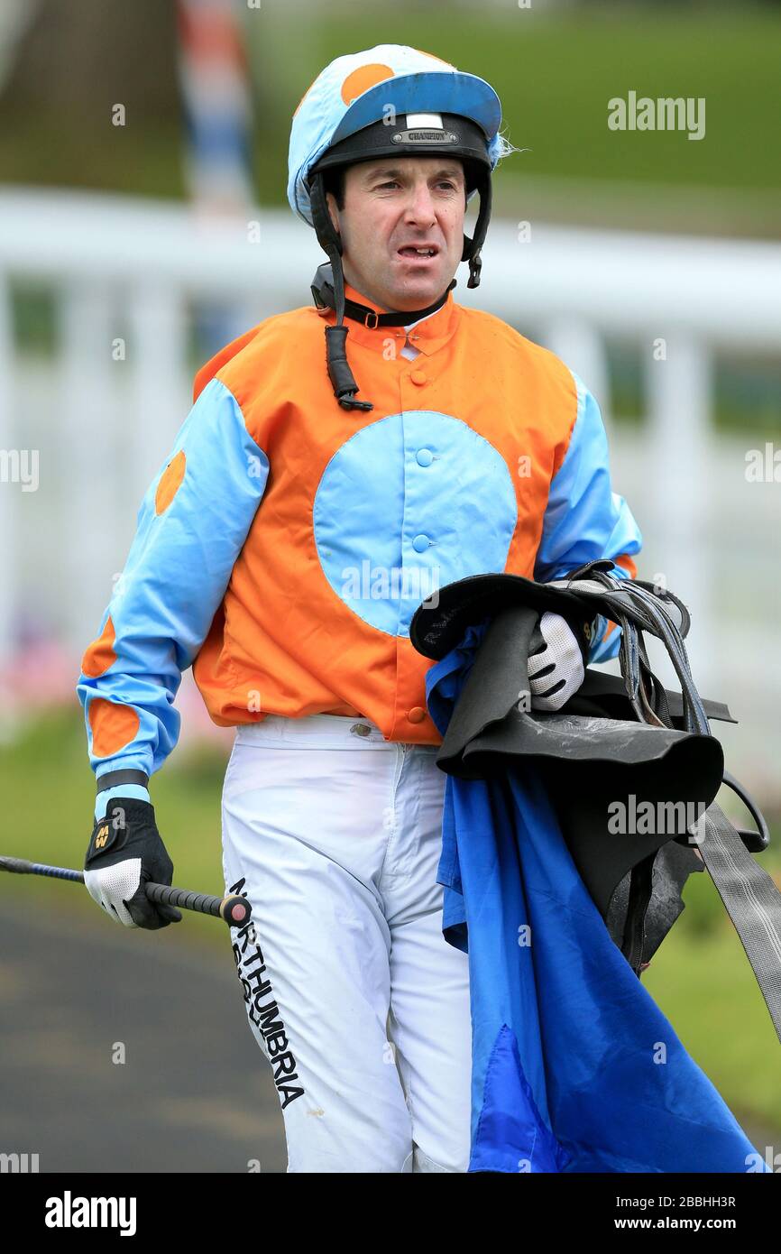 Robert Winston, jockey Stock Photo - Alamy