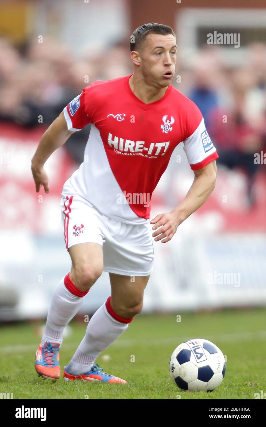 Lee Vaughan, Kidderminster Harriers Stock Photo - Alamy