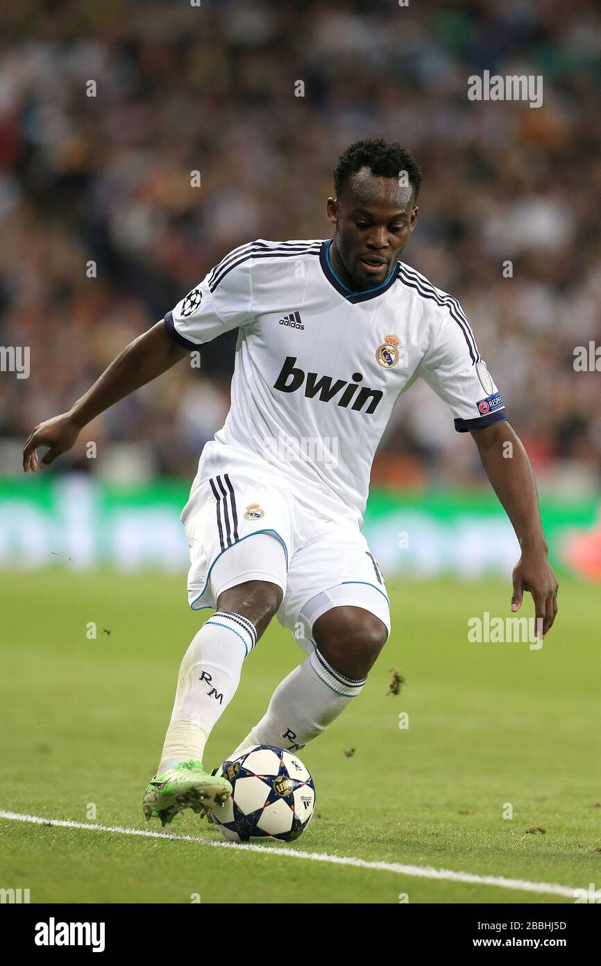 Essien real madrid hi-res stock photography and images - Alamy