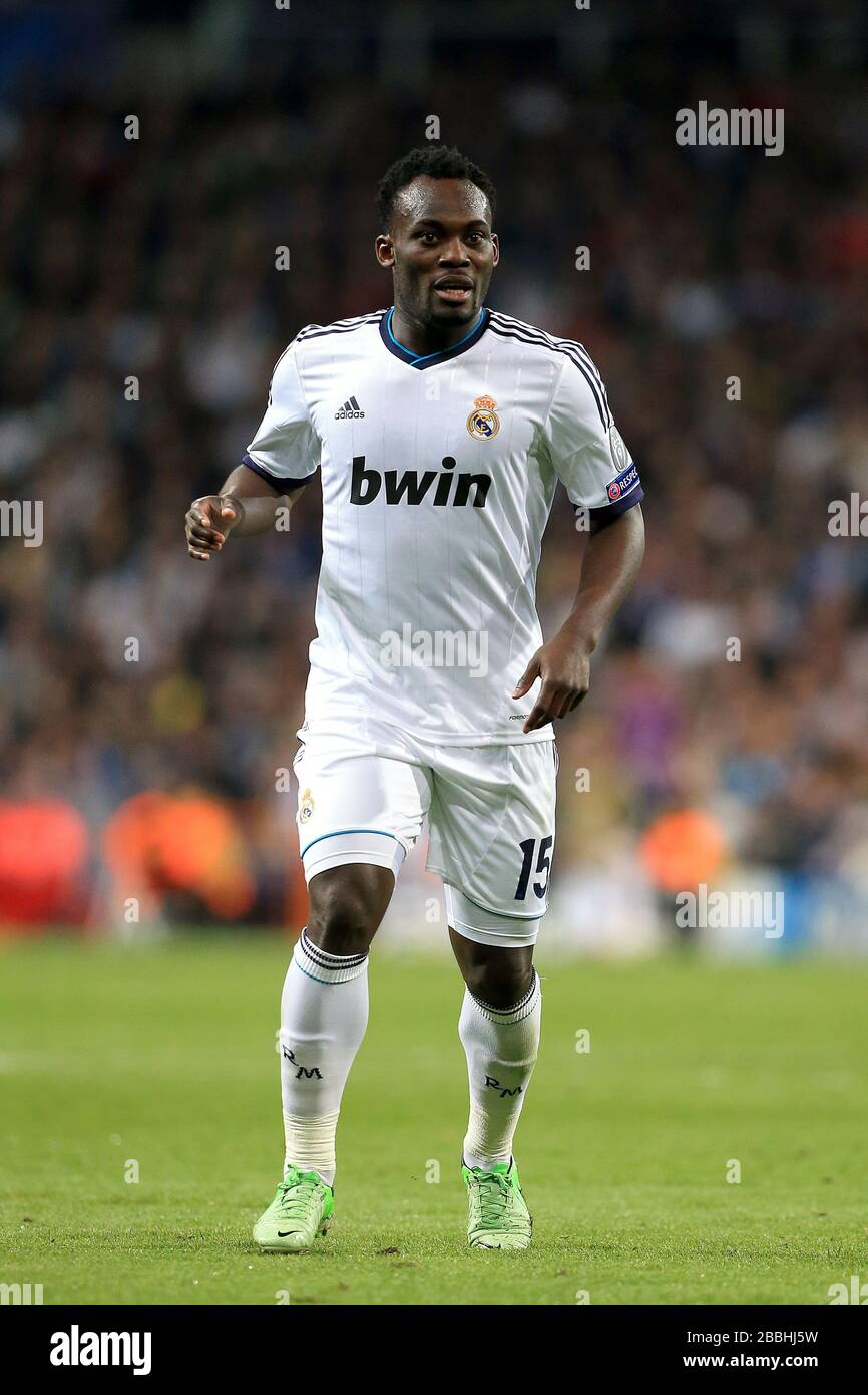 Michael Essien, Real Madrid Stock Photo - Alamy