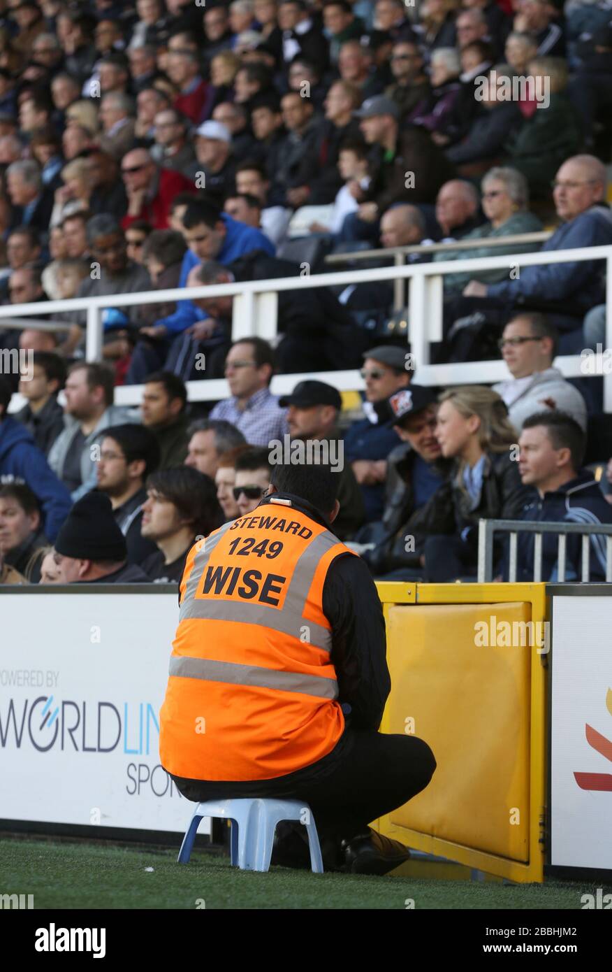 Match day steward hi-res stock photography and images - Alamy