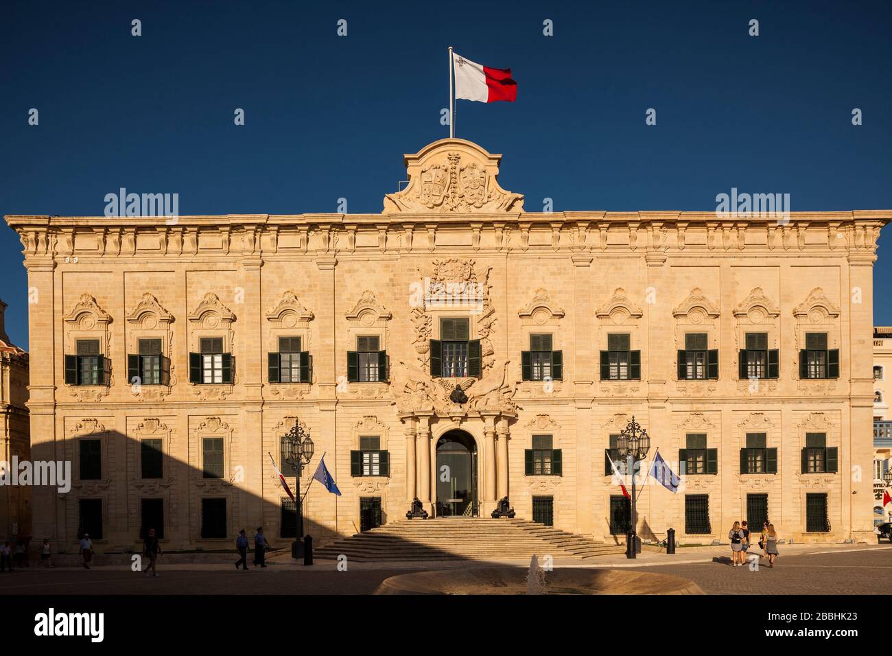 Malta, La Valletta: designed by Girolamo Cassar but later remodelled ...