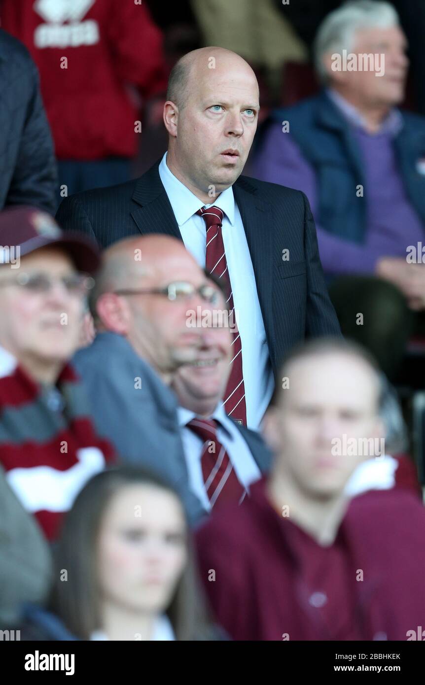 Northampton Town chairman David Cardoza Stock Photo - Alamy