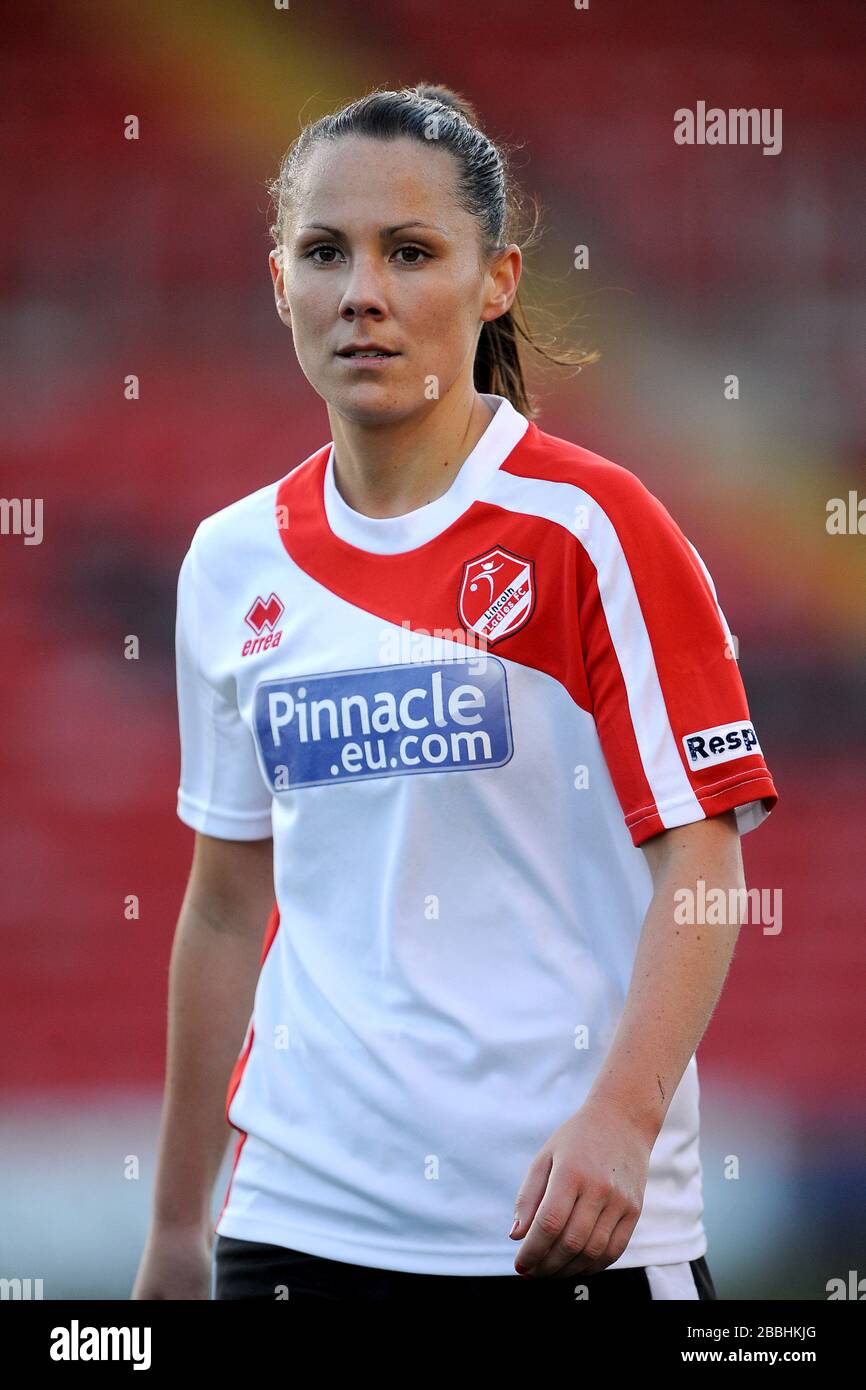 Hayley Bowden, Lincoln City Ladies Stock Photo - Alamy