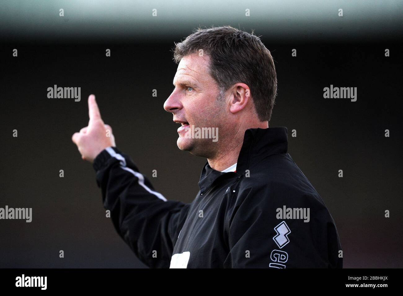 Manager Rick Passmoor, Lincoln City Ladies Stock Photo - Alamy