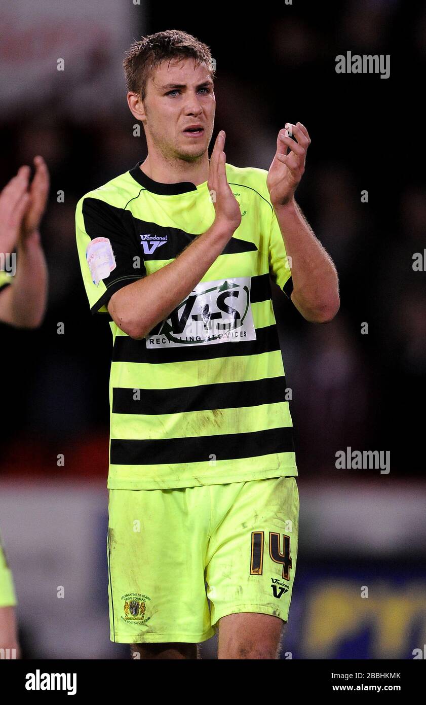 Sam Foley, Yeovil Town Stock Photo - Alamy