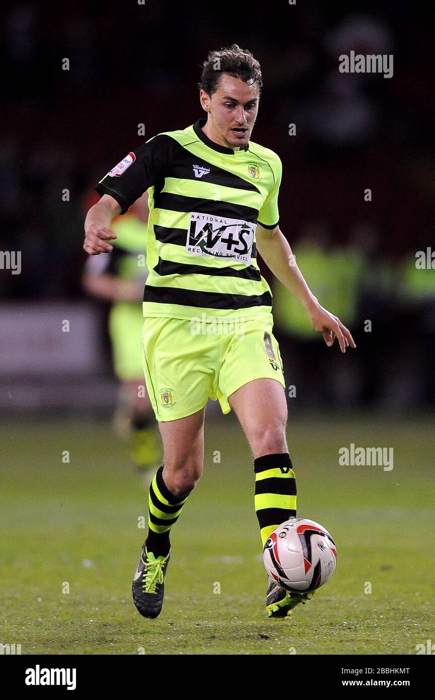 Edward Upson, Yeovil Town Stock Photo - Alamy