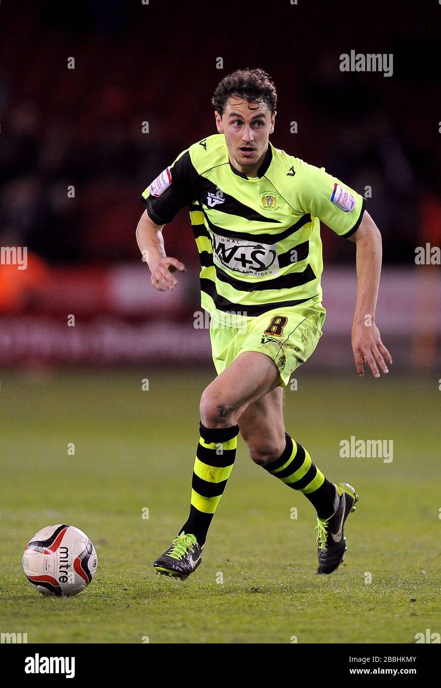 Edward Upson, Yeovil Town Stock Photo - Alamy