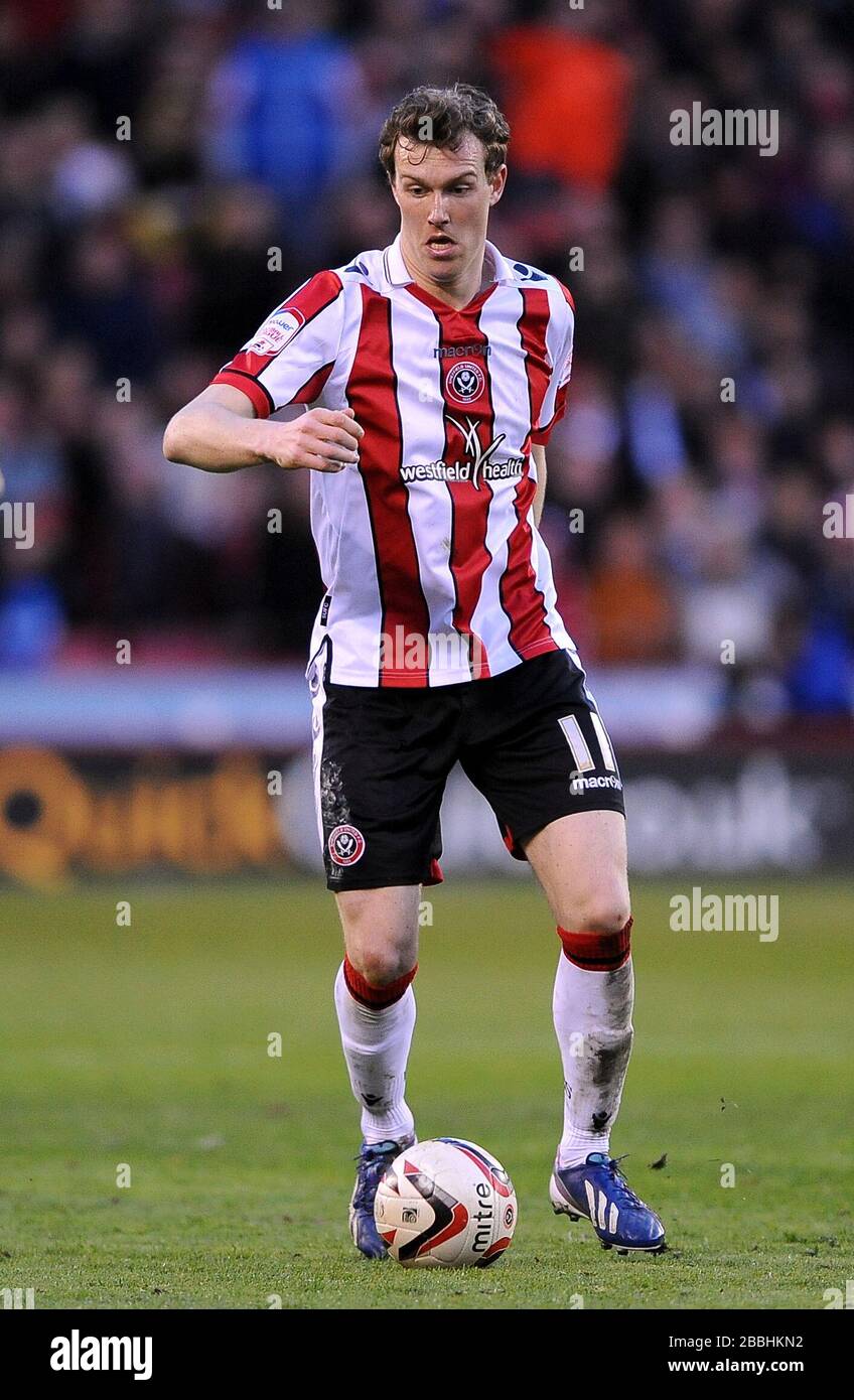 Kevin McDonald, Sheffield United Stock Photo - Alamy