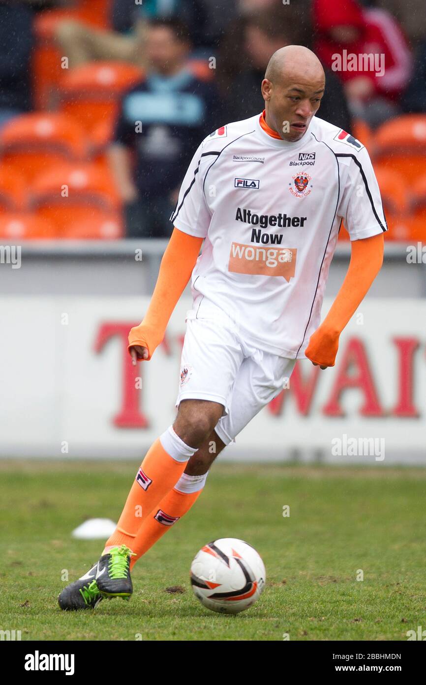 Alex Baptiste, Blackpool Stock Photo - Alamy