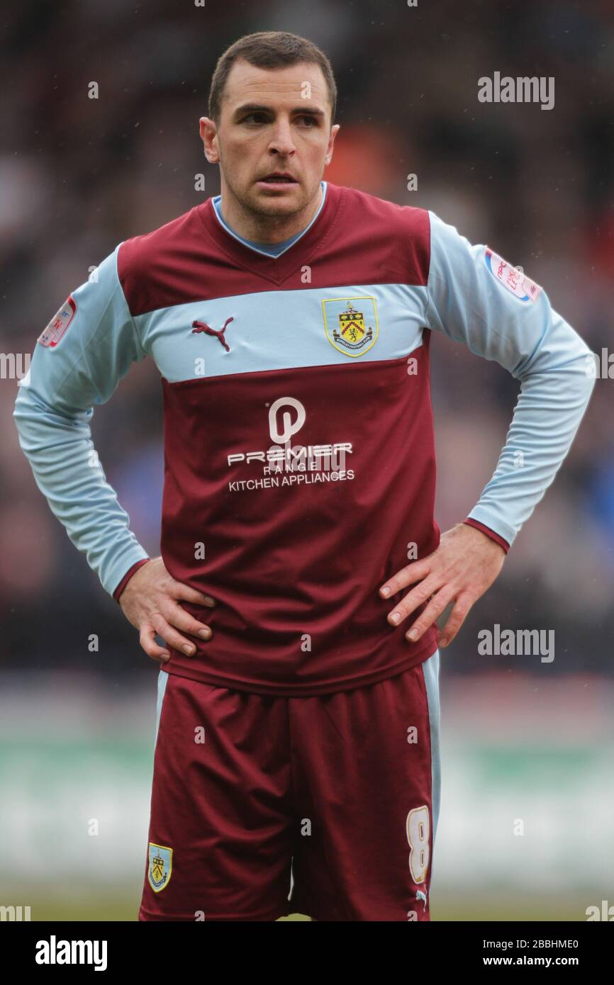 Dean Marney, Burnley Stock Photo - Alamy